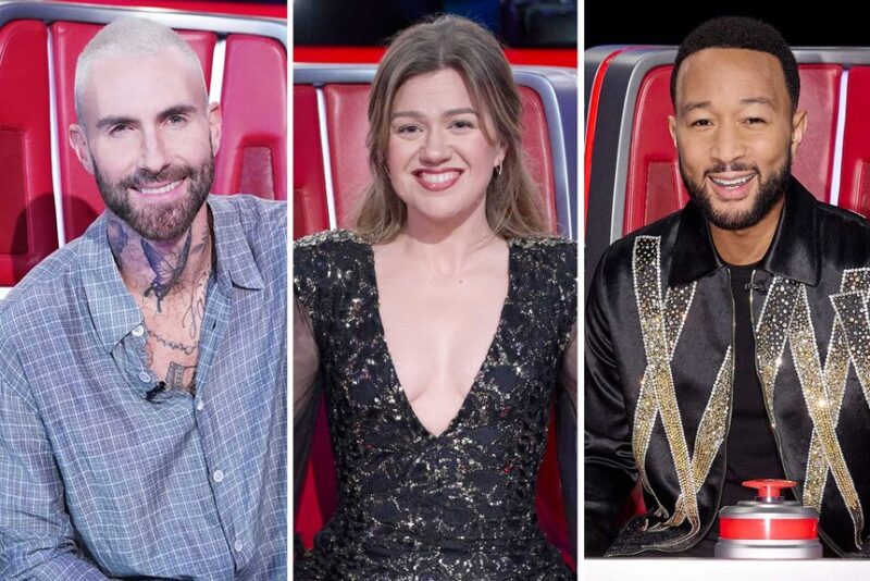 With Kelly Clarkson, Adam Levine, and John Legend Back, The Voice ...